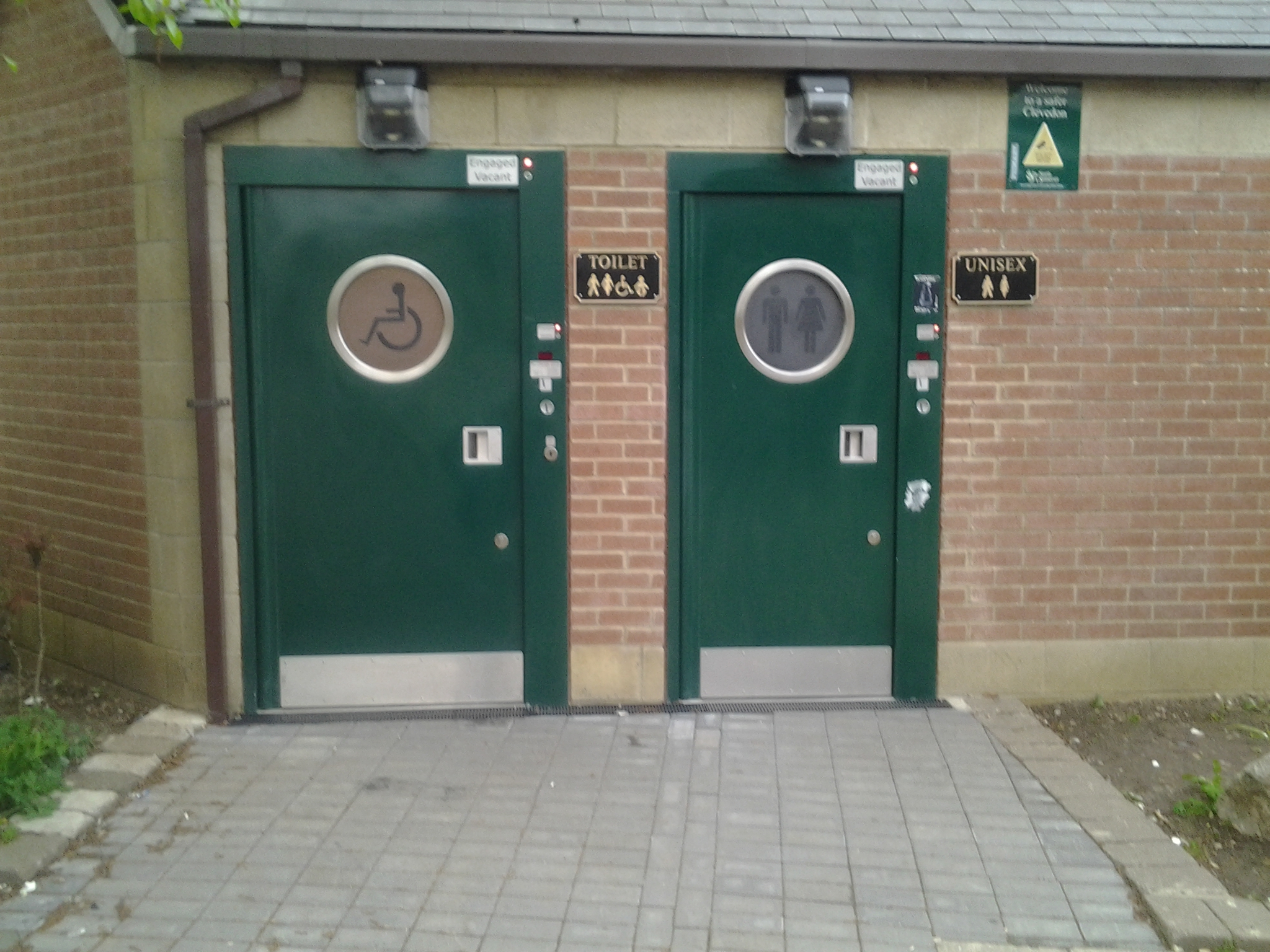 Direct Access Doors for Public Toilets - Healthmatic